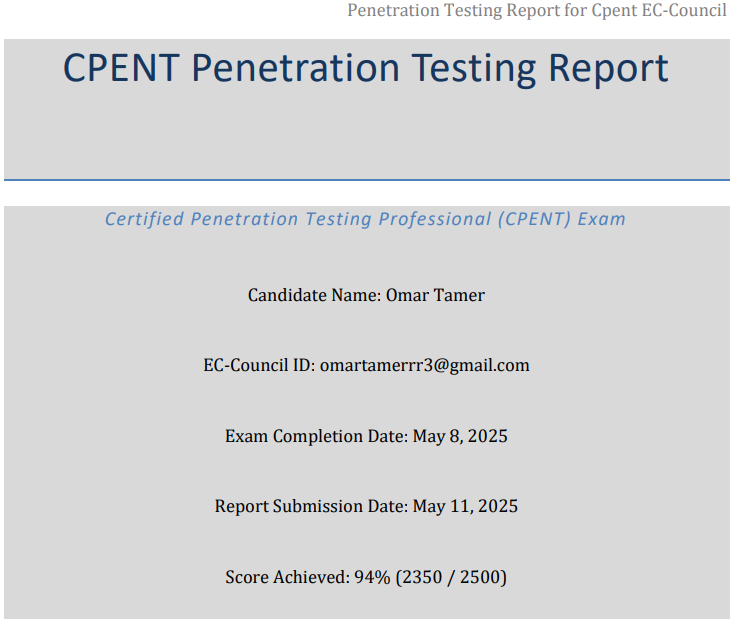 Omar Tamer | Cybersecurity Portfolio